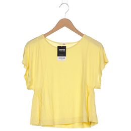 Mango Damen T-Shirt, gelb, Gr. 34
