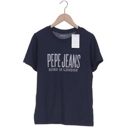 Pepe Jeans Damen T-Shirt, marineblau, Gr. 34