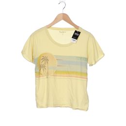 Pepe Jeans Damen T-Shirt, gelb, Gr. 38
