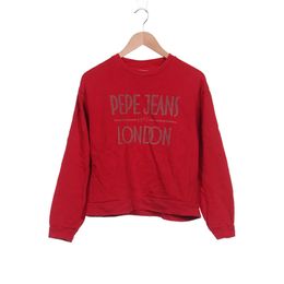 Pepe Jeans Damen Sweatshirt, rot, Gr. 36