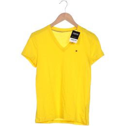 Tommy Hilfiger Damen T-Shirt, gelb, Gr. 36