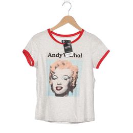 Andy Warhol by Pepe Jeans Damen T-Shirt, grau