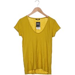 Drykorn Damen T-Shirt, gelb, Gr. 36