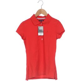 Tommy Hilfiger Damen Poloshirt, rot, Gr. 34