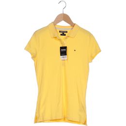 Tommy Hilfiger Damen Poloshirt, gelb, Gr. 36