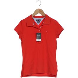 Tommy Hilfiger Damen Poloshirt, rot, Gr. 36