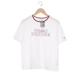 Tommy Hilfiger Damen T-Shirt, weiß, Gr. 34