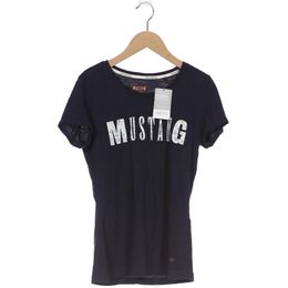 Mustang Damen T-Shirt, marineblau, Gr. 36