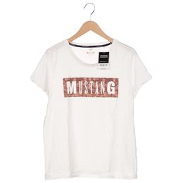 Mustang Damen T-Shirt, weiß