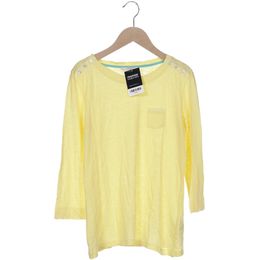 Brax Damen Langarmshirt, gelb, Gr. 38
