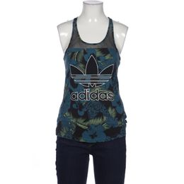 adidas originals Damen Top, blau, Gr. 34