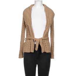 More & More More & More Damen Strickjacke, beige, Gr. 36