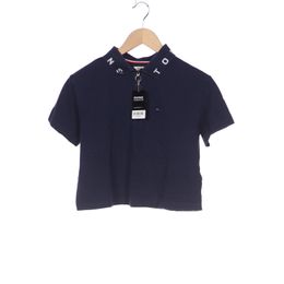 Tommy Jeans Damen Poloshirt, marineblau, Gr. 36