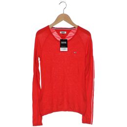Tommy Jeans Damen Pullover, rot