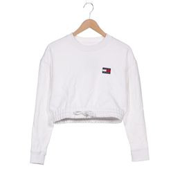 Tommy Jeans Damen Sweatshirt, weiß