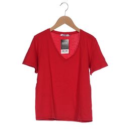 NA-KD Damen T-Shirt, rot, Gr. 36