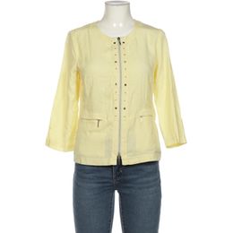 justWhite Damen Blazer, gelb, Gr. 36