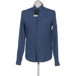 Calvin Klein Jeans Herren Hemd, blau, Gr. 46