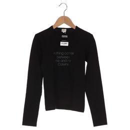 Calvin Klein Jeans Damen Langarmshirt, schwarz