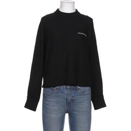 Calvin Klein Jeans Damen Pullover, schwarz, Gr. 34