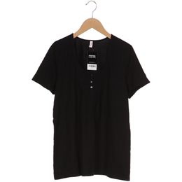 sheego Damen T-Shirt, schwarz, Gr. 42
