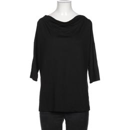 Tom Tailor Damen Langarmshirt, schwarz, Gr. 38