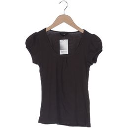 H&M H&M Damen T-Shirt, braun, Gr. 30