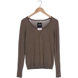 Tom Tailor Damen Pullover, beige, Gr. 34