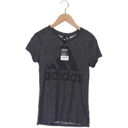 Adidas Damen T-Shirt, grau, Gr. 32