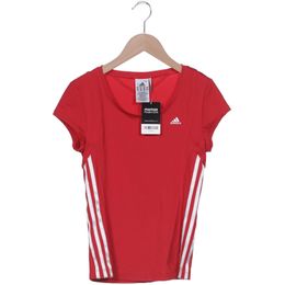 Adidas Damen T-Shirt, rot, Gr. 36