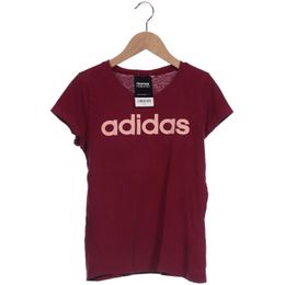 Adidas Damen T-Shirt, bordeaux