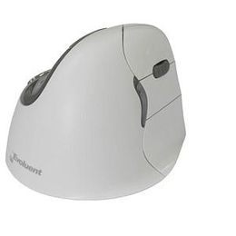 Evoluent Vertical Mouse 4 Bluetooth rechts Maus ergonomisch kabellos weiß, schwarz