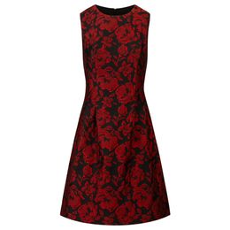 Kraimod Kleid Damen Gr&ouml;&szlig;e 38 rot / blutrot / schwarz