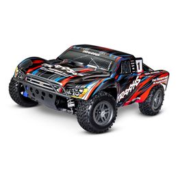 Traxxas RC-Buggy Traxxas RC Slash 4x4 Brushless 2S Short Course RTR Rot 1:10