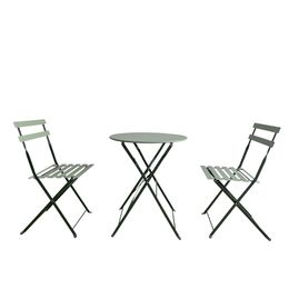 Happy Home Bistro-Set 3 tlg. HGE48-GRN grün