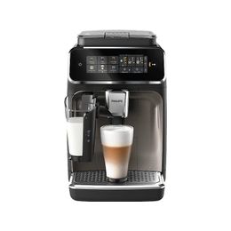Philips EP3347/90 Serie 3300 LatteGo 6 Kaffeespezialitäten Kaffeevollautomat Schwarz, verchromt