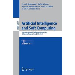 Springer Berlin Heidelberg Artificial Intelligence and Soft Computing, Part II, Kartoniert (TB)