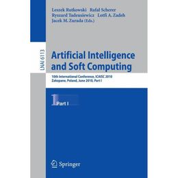 Springer Artificial Intelligence and Soft Computing, Part I, Kartoniert (TB)