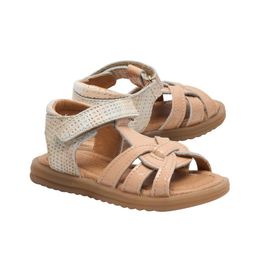 bisgaard - Klett-Sandalen FELICIA in beige, Gr.34