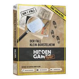HIDDEN GAMES Tatort Krimispiel Fall 1 Der Fall Klein-Borstelheim Escape-Room Spiel