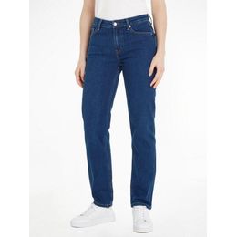 Tommy Hilfiger Straight-Jeans in blauer Waschung, blau