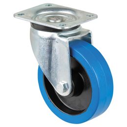 Showgear Drehbares blaues Rad - 160 mm - ohne Bremse