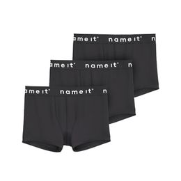 name it - Boxershorts NKMBOXER 3er-Pack in black, Gr.116