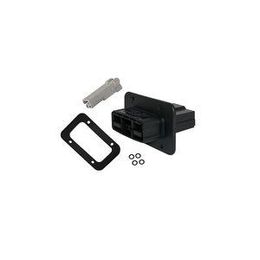Anderson Power Products Steckverbindersatz, SBSX-75A, grau, Stecker, Panelmontage, 2.5 25mm&sup2; - SBSX75A-PMPLUG-KIT-GRA