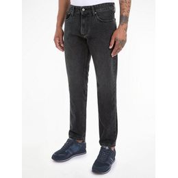 Calvin Klein Jeans Straight-Jeans AUTHENTIC STRAIGHT im 5-Pocket-Style, schwarz