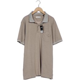 Bugatti Herren Poloshirt, beige, Gr. 54