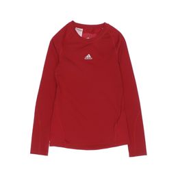 Adidas Herren Langarmshirt, rot, Gr. 152