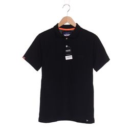 Superdry Herren Poloshirt, schwarz, Gr. 48