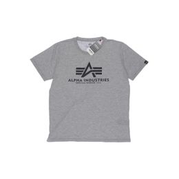 Alpha Industries Jungen T-Shirt, grau