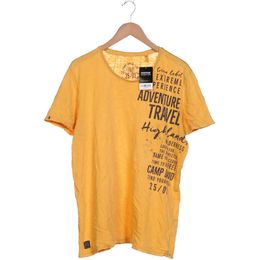 CAMP DAVID Herren T-Shirt, gelb